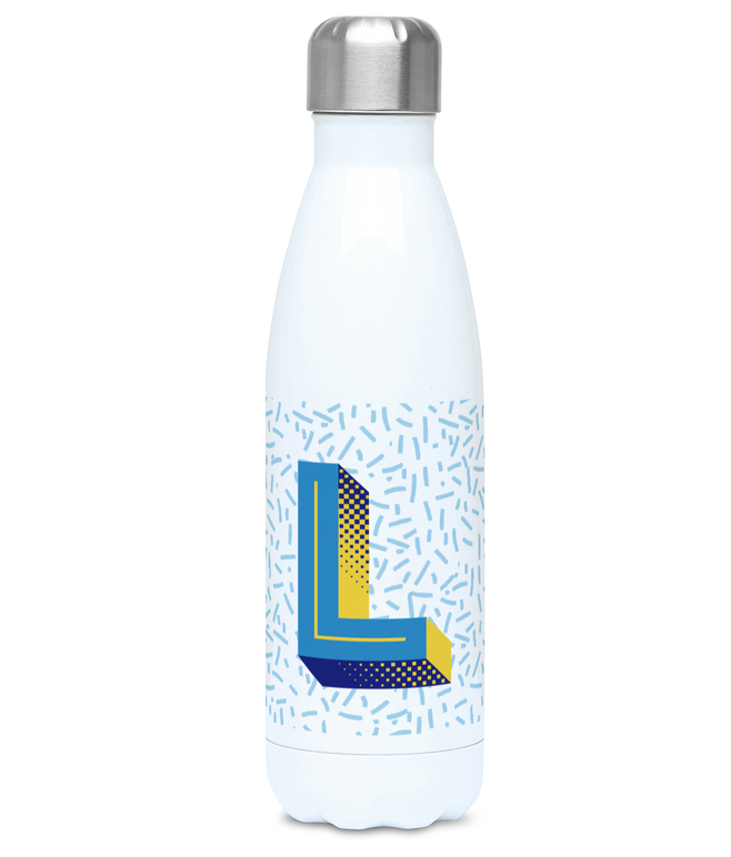 L Letter Water Bottle/Flask – B!GK!D Collective